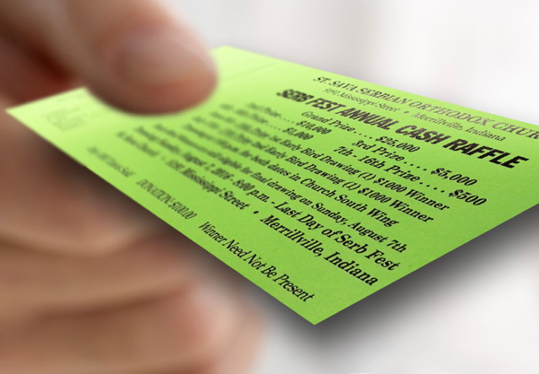 Early Bird Drawing June 5 – Serb Fest Annual Cash Raffle at St. Sava ...